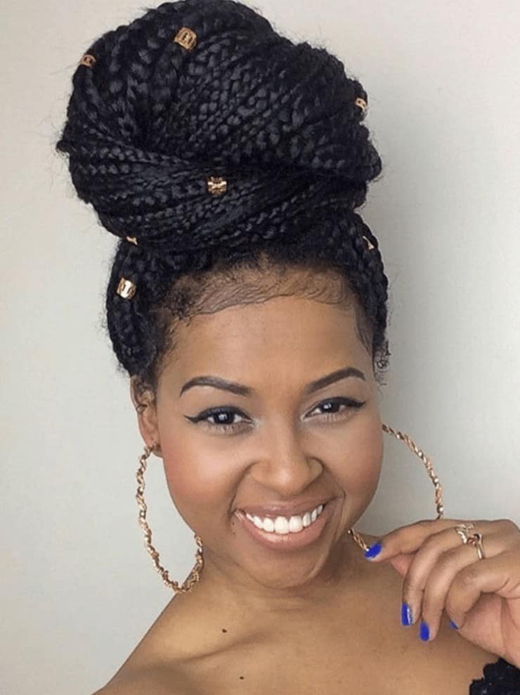 15 Classy Box Braids Hairstyles To Look Bold & Beautiful