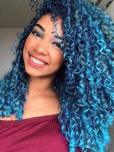 10 Beautiful Blue Color Hair Dye Compositions For Women