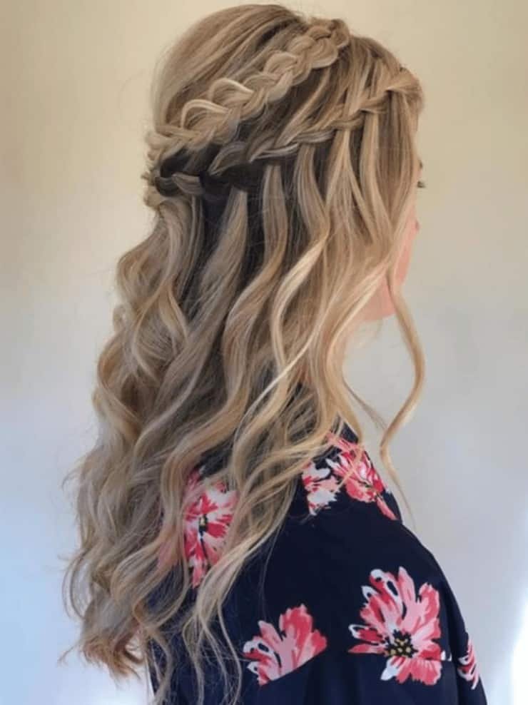 Waterfall Braid: How to do it? (STEP BY STEP) - Fashionuer