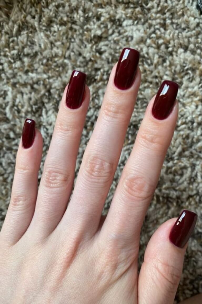 15 Coffin Red Nail Designs To Rock In 2024