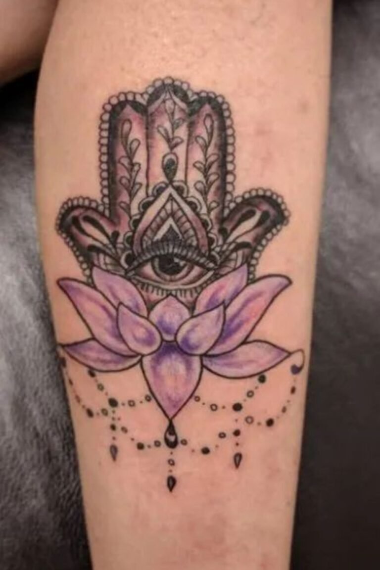 25 Lotus Flower Tattoos For Women To Get In 2024