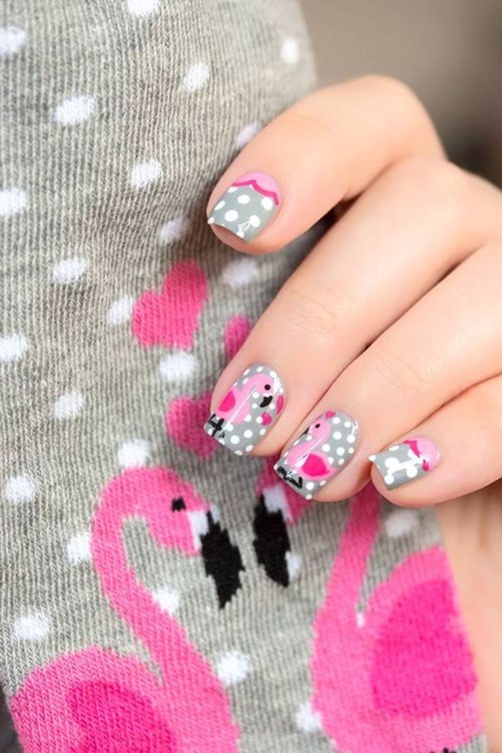 Top 12 Cute Flamingo Nails To Consider This Season