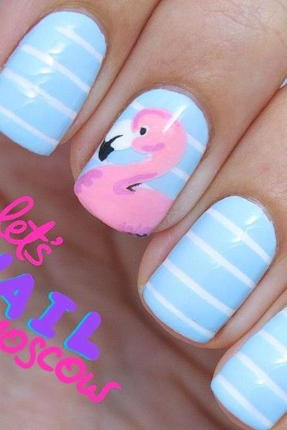 Top 12 Cute Flamingo Nails To Consider This Season