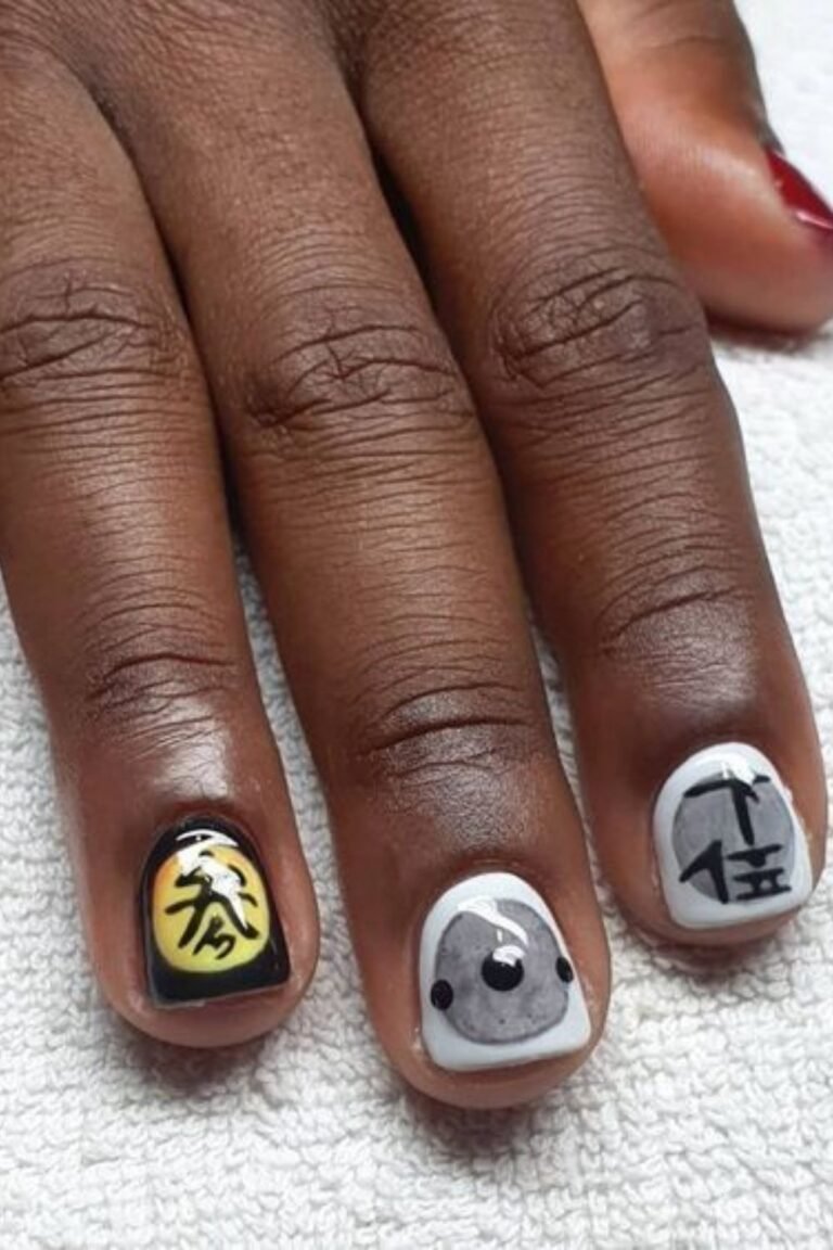 25 Stunning Demon Slayer Nail Ideas You Need to Try