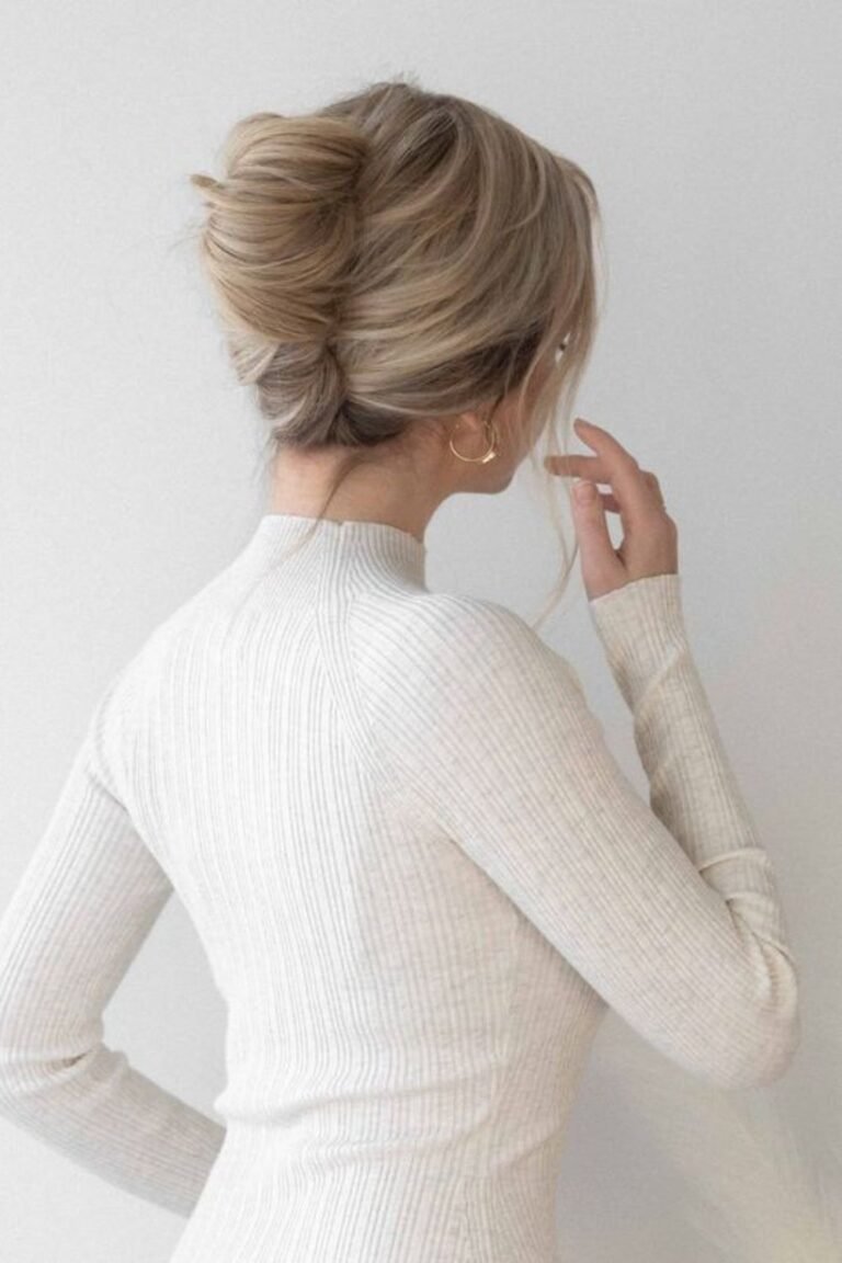 Top 18 Hairstyles For High Neck Dresses To Wear