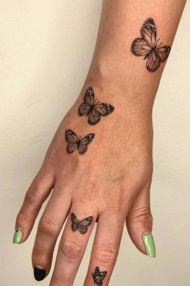 Top 23 Butterfly Hand Tattoo Ideas to Embrace Elegance