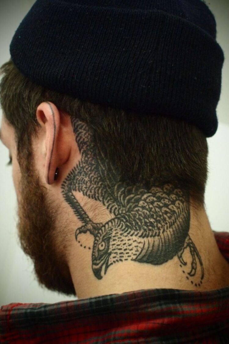 29 Bird Neck Tattoo Ideas: Freedom & Symbolism
