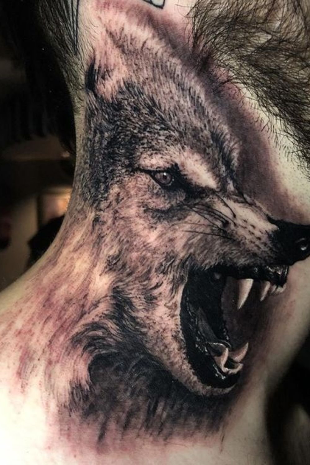 10 Expressive Blackout Neck Tattoo Ideas