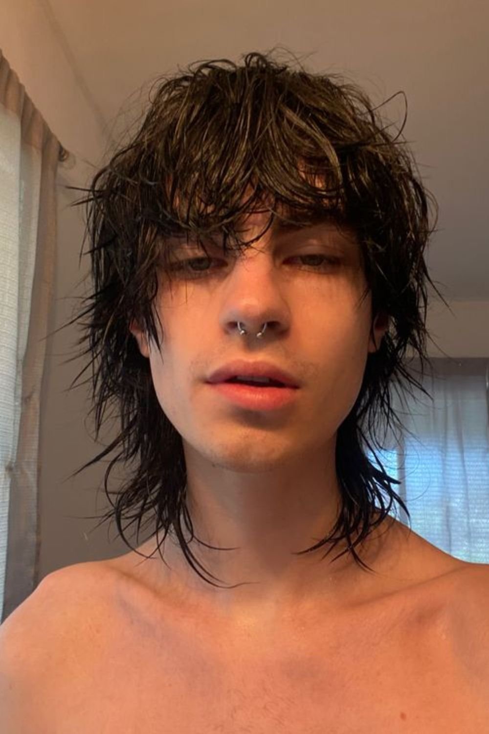 15 Wolf Cut Hairstyles For Men To Try In 2024