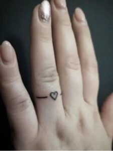 24 Finger Heart Tattoo Ideas Worth Adding to Your List