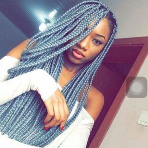 16 Best Blue & Black Braids For Black Women