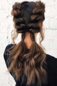 Top 16 Two-Ponytail Hairstyle Ideas To Double The Glamour