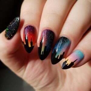 15 Fall Stiletto Nail Designs To Embrace Autumn With Style