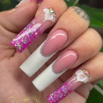 25 Sparkling Diamond Nail Designs For A Star-Studded Look