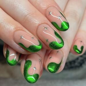 Top 40 Green Nail Designs That Are Perfect For Any Season