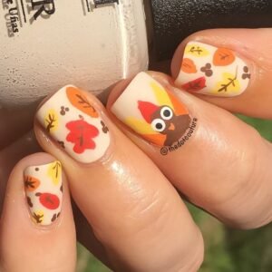 55 Thanksgiving Nail Designs To Celebrate The Holiday Season