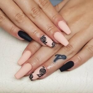 31 Matte Black Nails That Scream Elegance with a Dark Twist