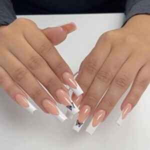 25 Best White Tip Nails Ideas You Can’t Resist Trying