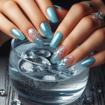 15 Trendy Aqua Nail Designs Best For Every Season