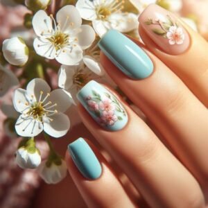 15 Trendy Aqua Nail Designs Best For Every Season