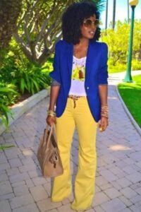 20 Stylish Ways For Women To Rock Yellow Pants Outfits