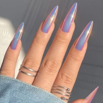 16 Pointed Nail Designs For A Classic Shape