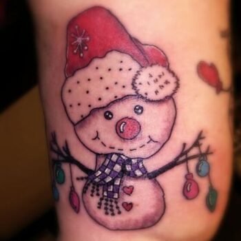 15 Christmas Tattoo Ideas For Women To Celebrate The Holidays