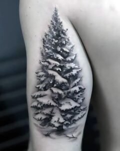 15 Festive Christmas Tattoos for Men to Show Holiday Spirit