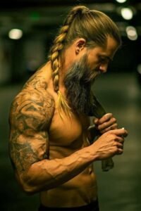 15 Epic Beard Styles with Ponytails for Men To Try In 2025