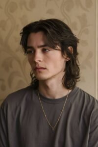 13 Middle Part Hairstyles for Men That Are Totally Trendy