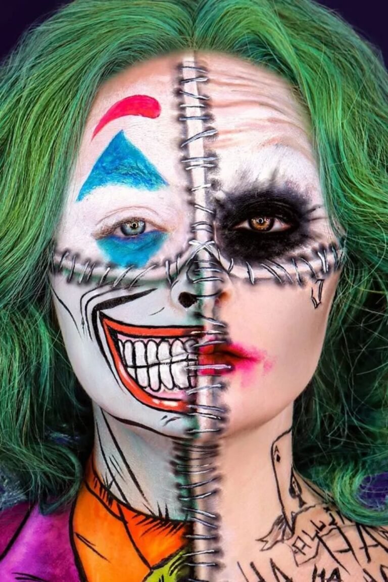 13 Joker Halloween Makeup Looks to Steal the Show This Year