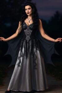 17 Spooky Long Black Hair Halloween Costumes You'll Love