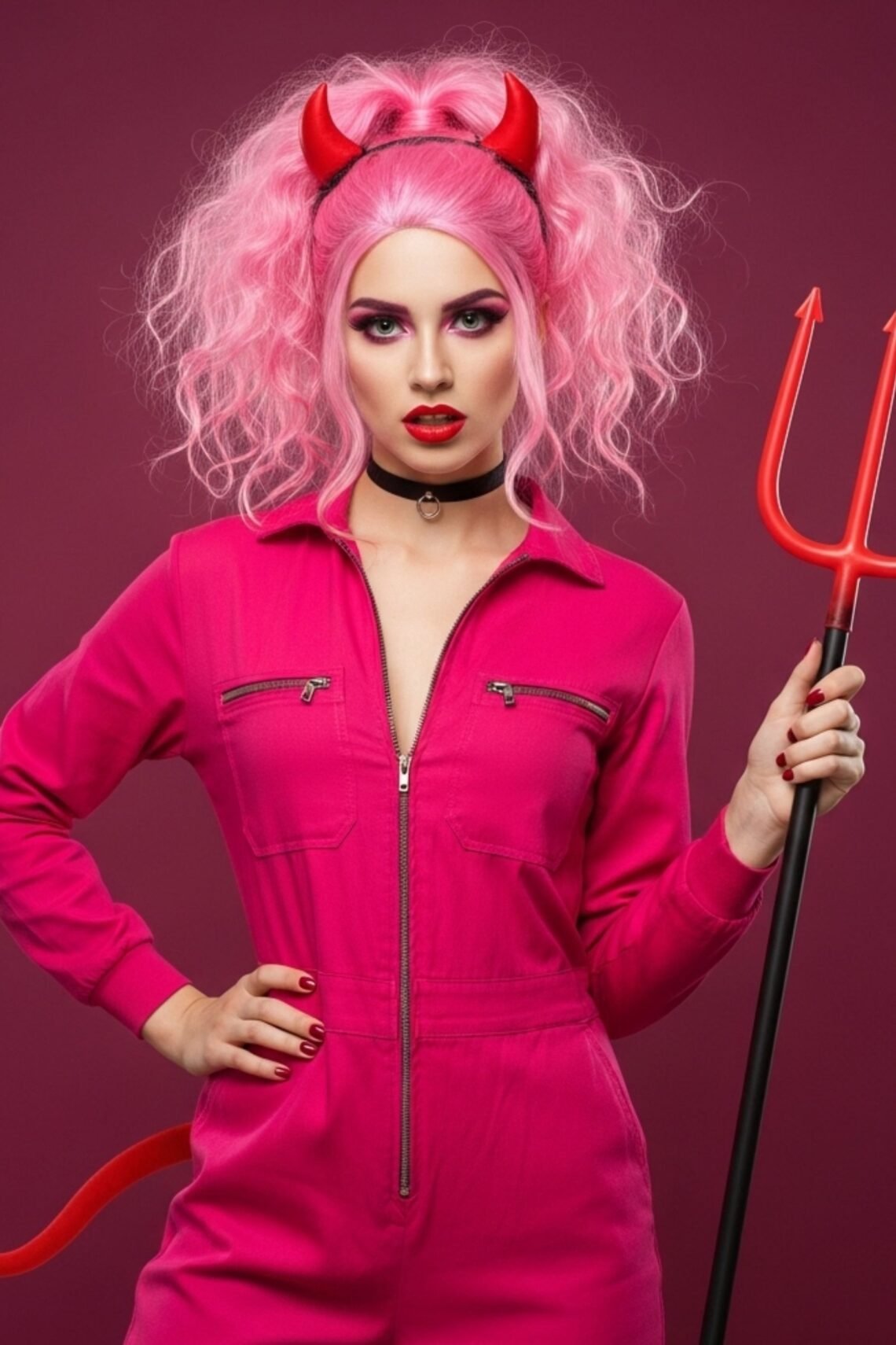 22 Creative Halloween Costumes with Pink Hair to Stand Out