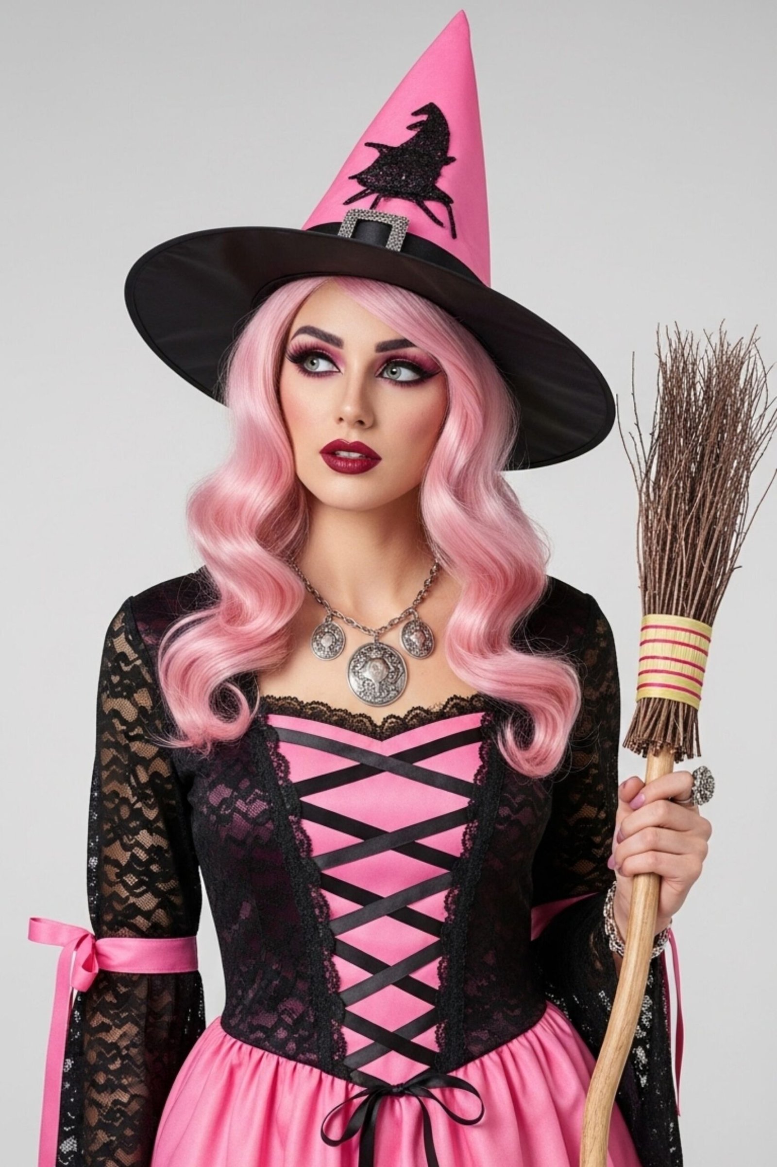 22 Creative Halloween Costumes with Pink Hair to Stand Out