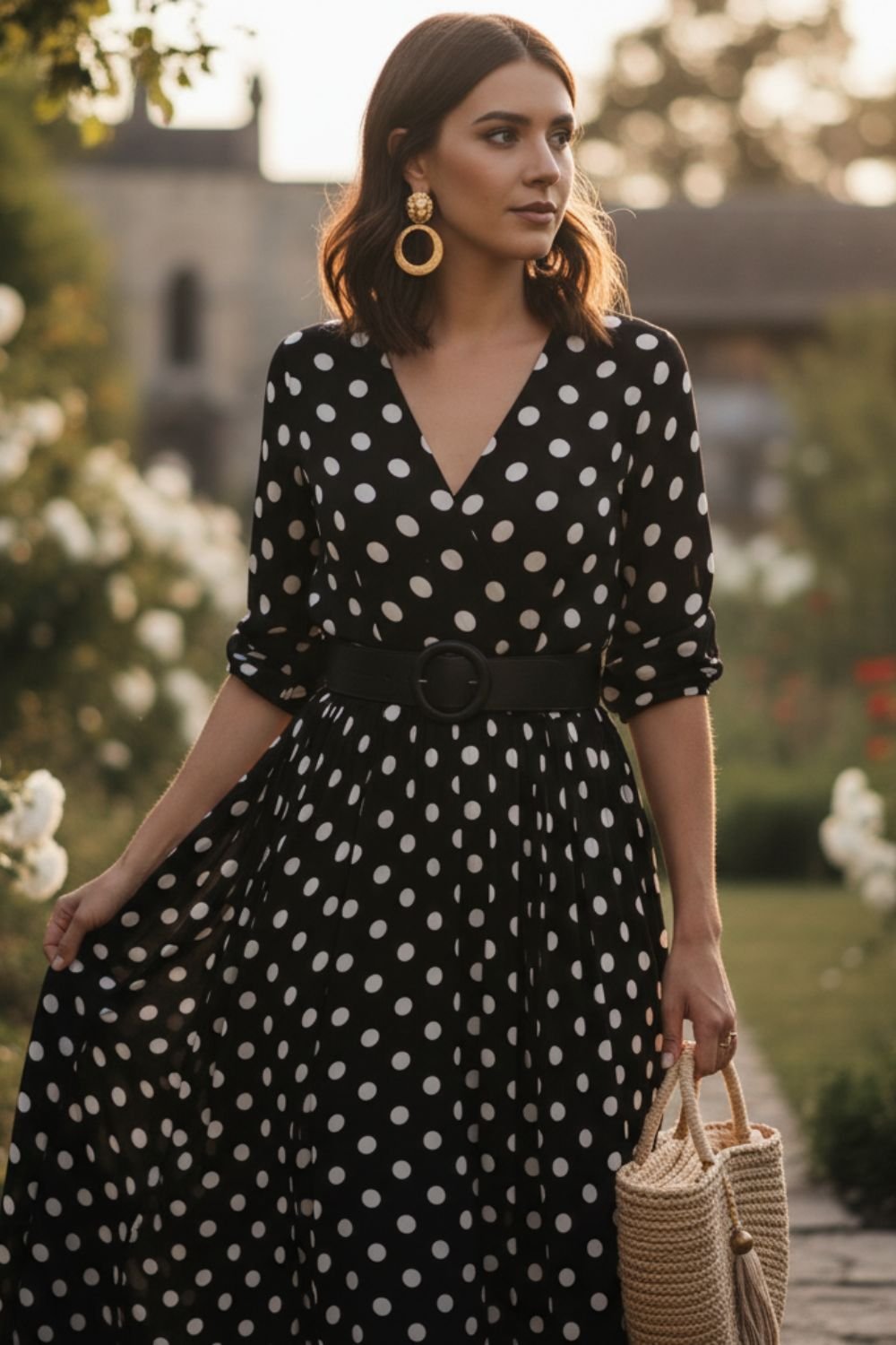 16 Top Polka Dot Outfit Inspirations For Stylish Dressing