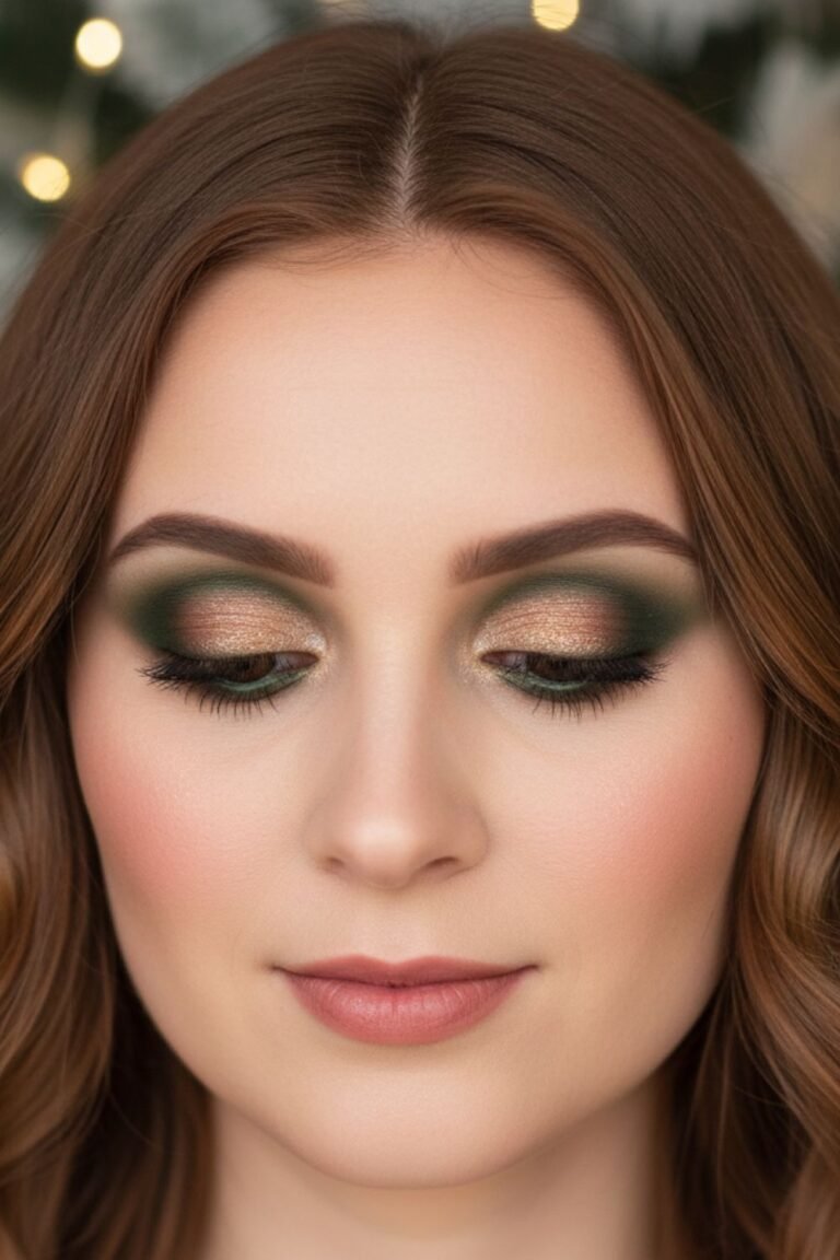 23 Christmas Makeup Looks That Add Glam to Your Holiday Style