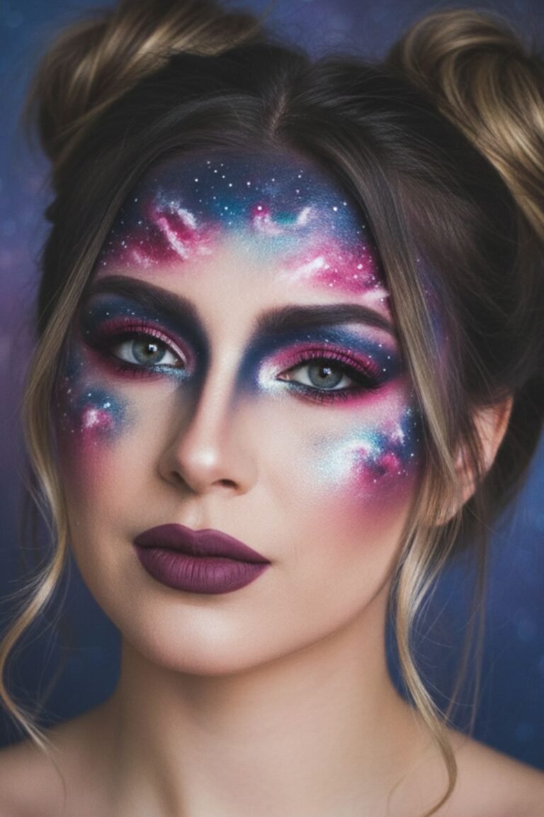 16 Galaxy Makeup Styles With Lasting Tips And Key Mistakes