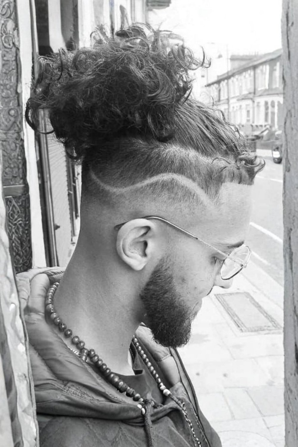 13 Undercut High Ponytail for Men For a Clean Yet Bold Look