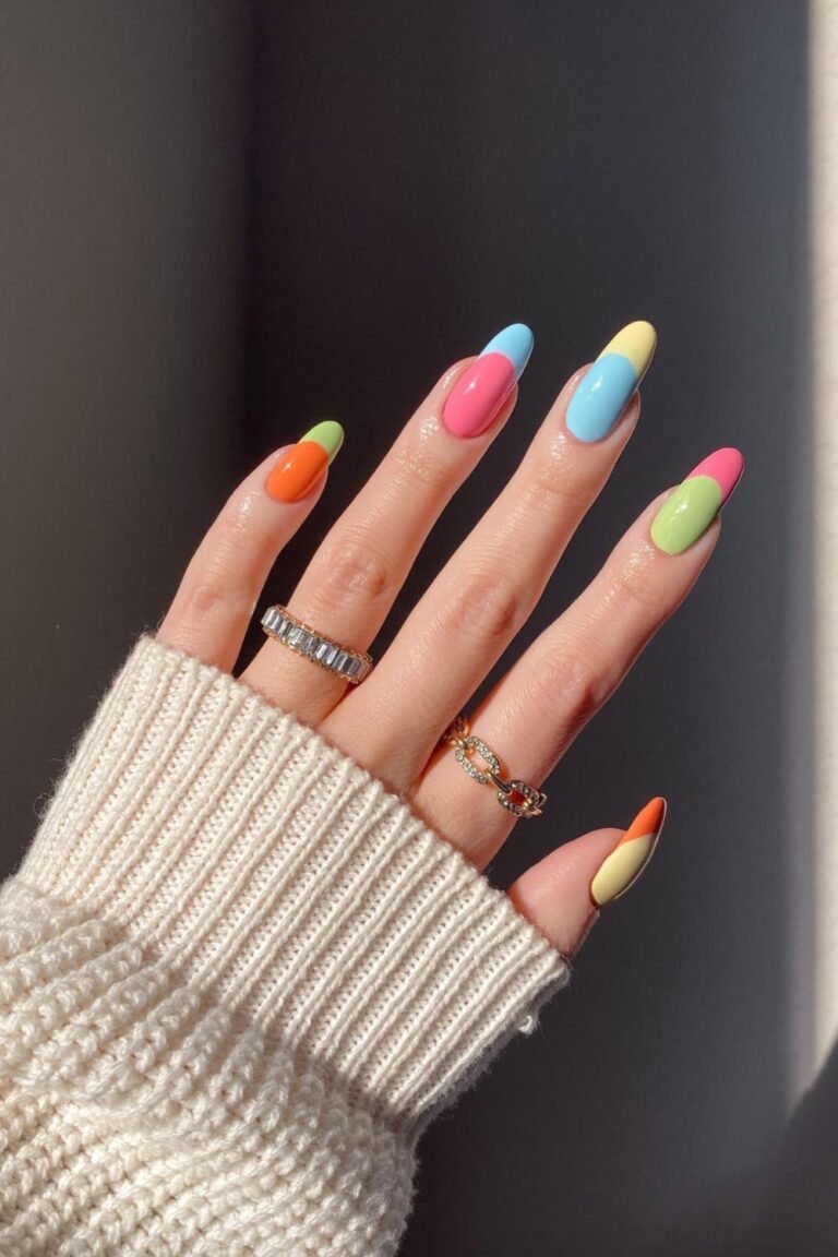 21 Gorgeous French Tip Easter Nails For A Polished Look