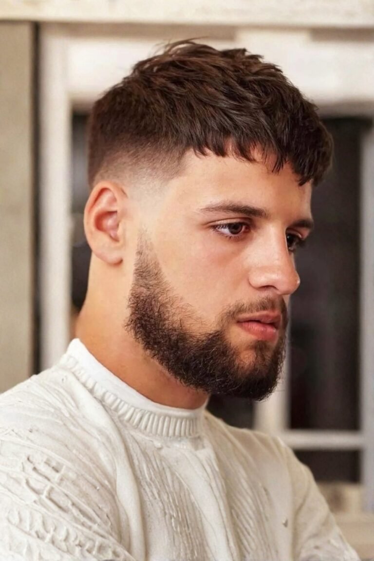 16 Men's Hairstyles for Rectangle Face Shape to Look Sharp