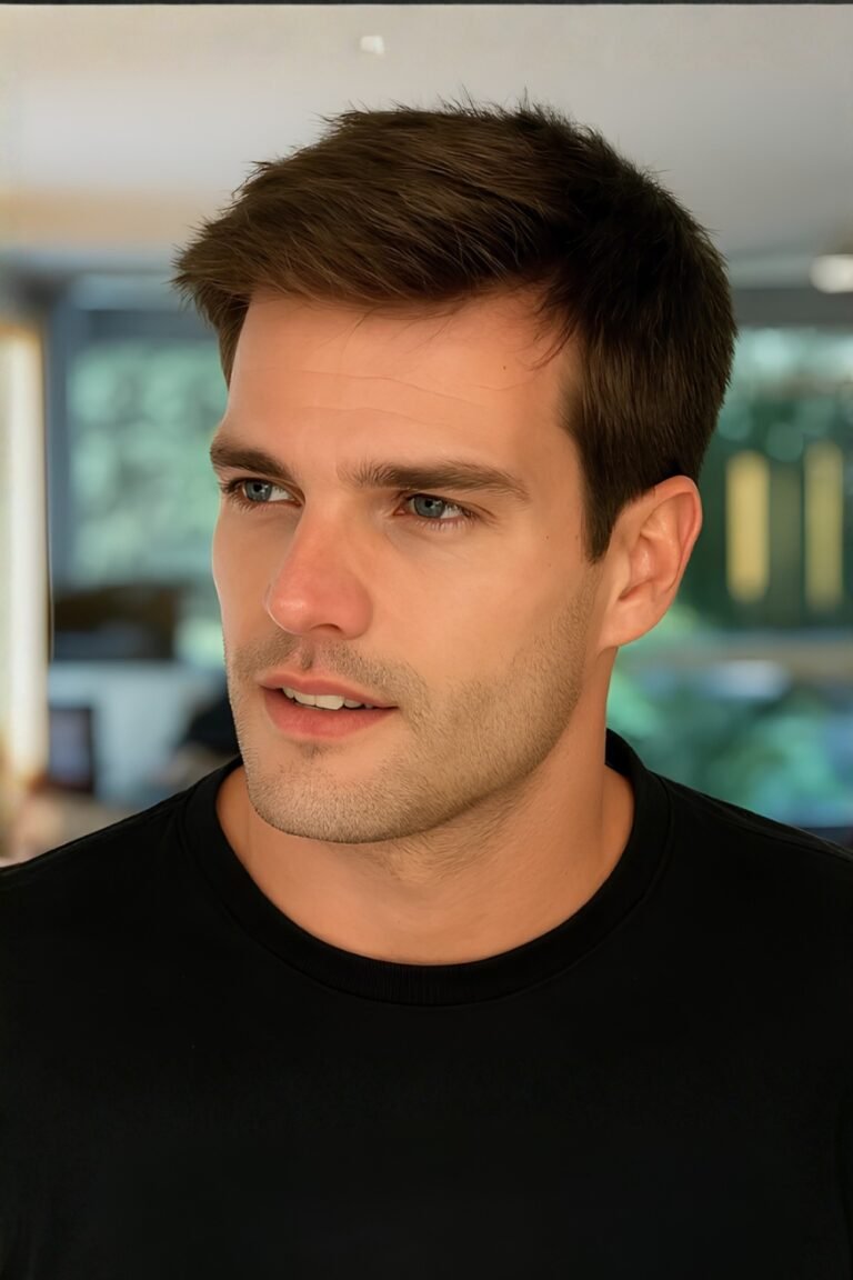 16 Men's Hairstyles for Rectangle Face Shape to Look Sharp