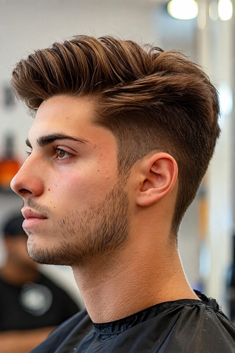 16 Men’s Hairstyles for Thick Eyebrows That Look Balanced